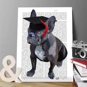 Graduation Gift French Bulldog Graduation Gift for Him Graduation Gift ...