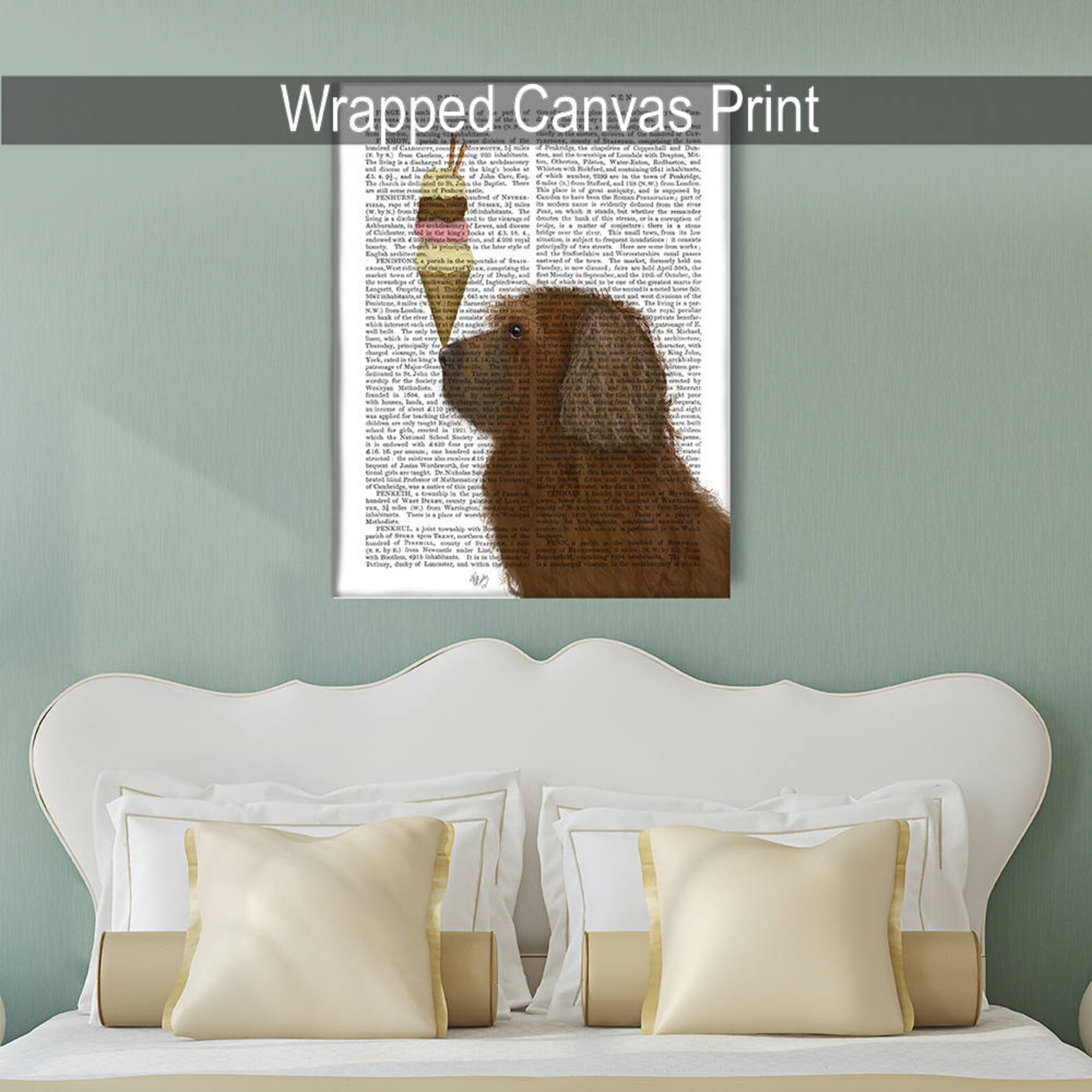 Labradoodle Decor - Labradoodle Brown Ice Cream Dog - Labradoodle Dog ...