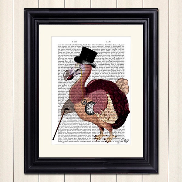Bird With Top Hat - Etsy