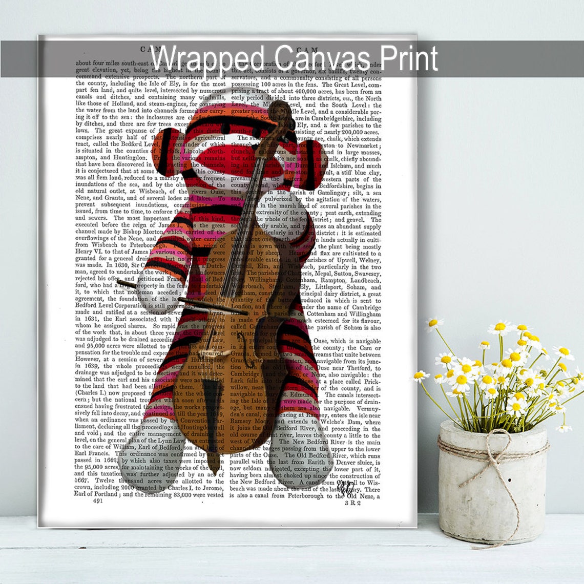 Sock Monkey Cello Art - Sock Monkey Room Décor Sock Monkey Picture Sock ...