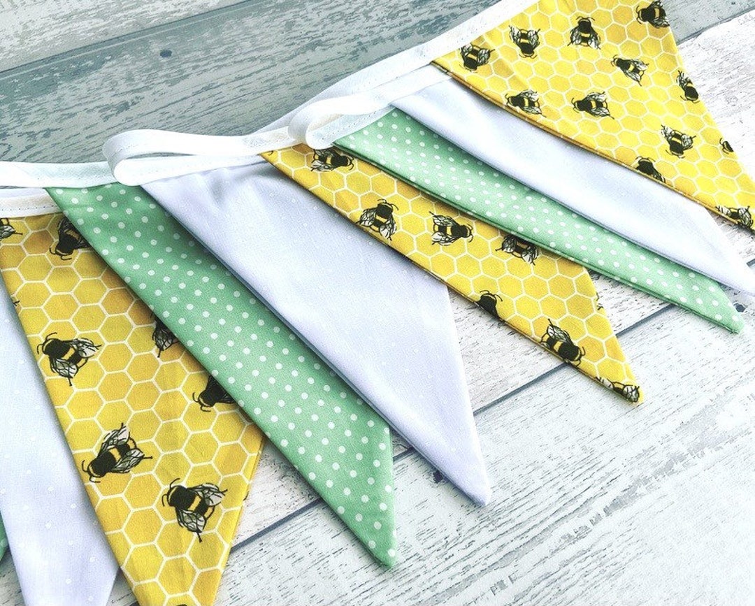 Bee Bunting, New Home Gift, Bunting - Etsy