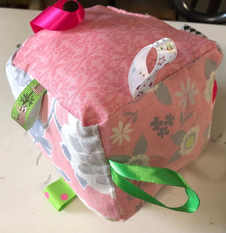 Ribbon Baby Blocks - Etsy