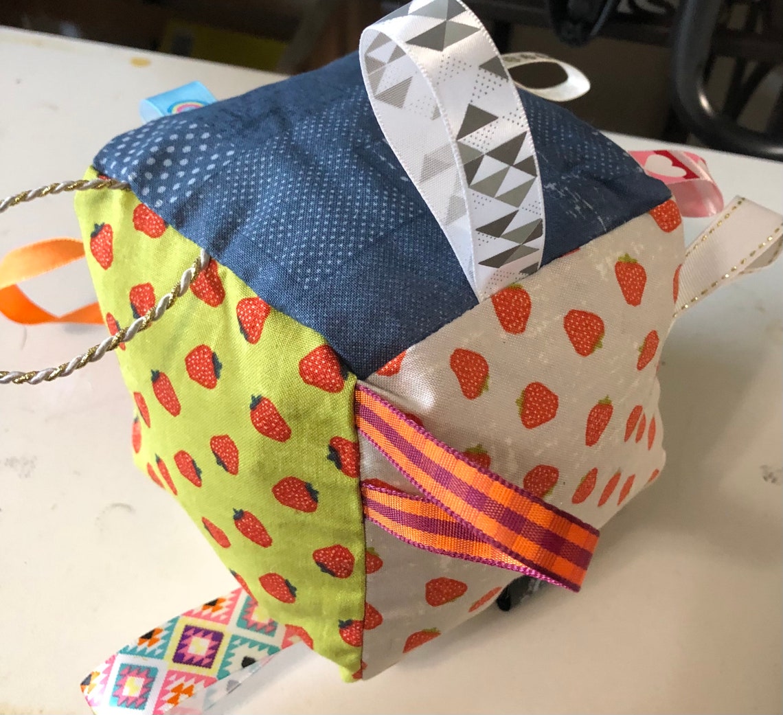 Ribbon Baby Blocks - Etsy