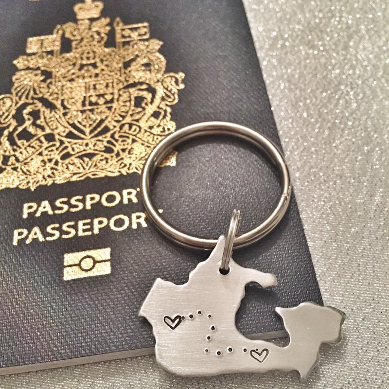 Canada Keychain - Etsy Canada
