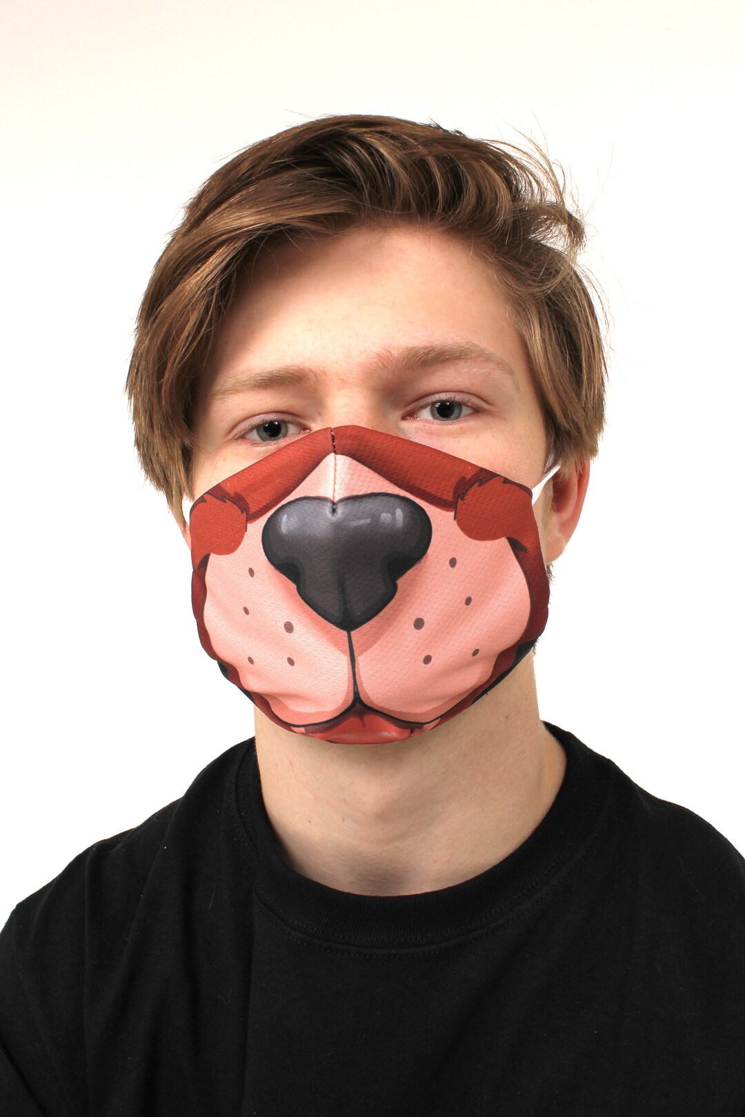 Fun Dog Face Mask/ Face Guard Unisex - Etsy