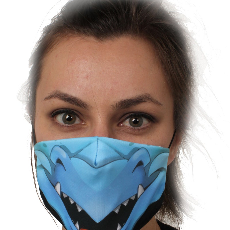 Dragon Face Mask - Etsy