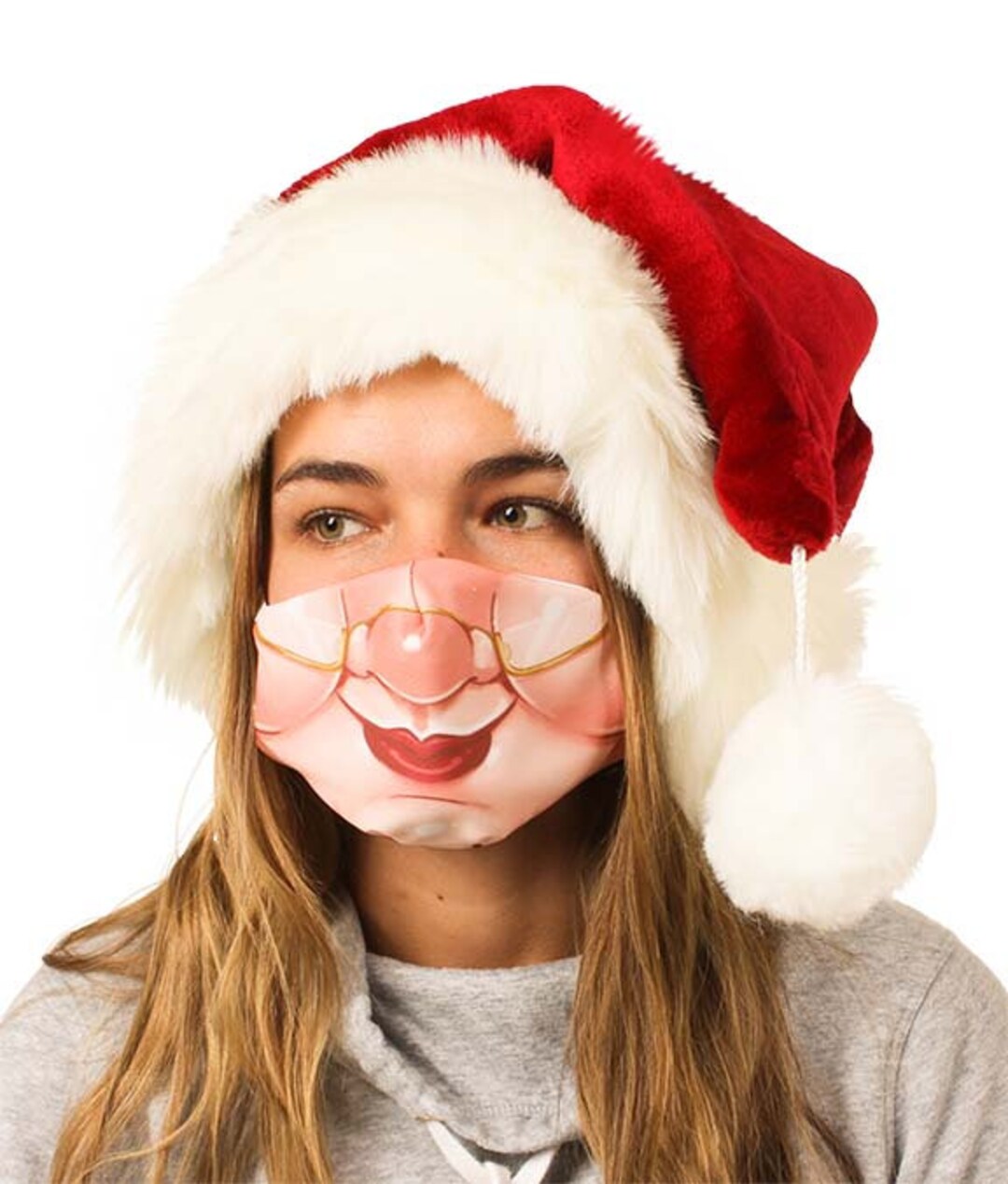 Fun Mrs. Claus Face Mask/ Face Guard - Etsy Singapore