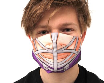 Fun Blue Hockey Face Mask/ Face Guard Unisex - Etsy