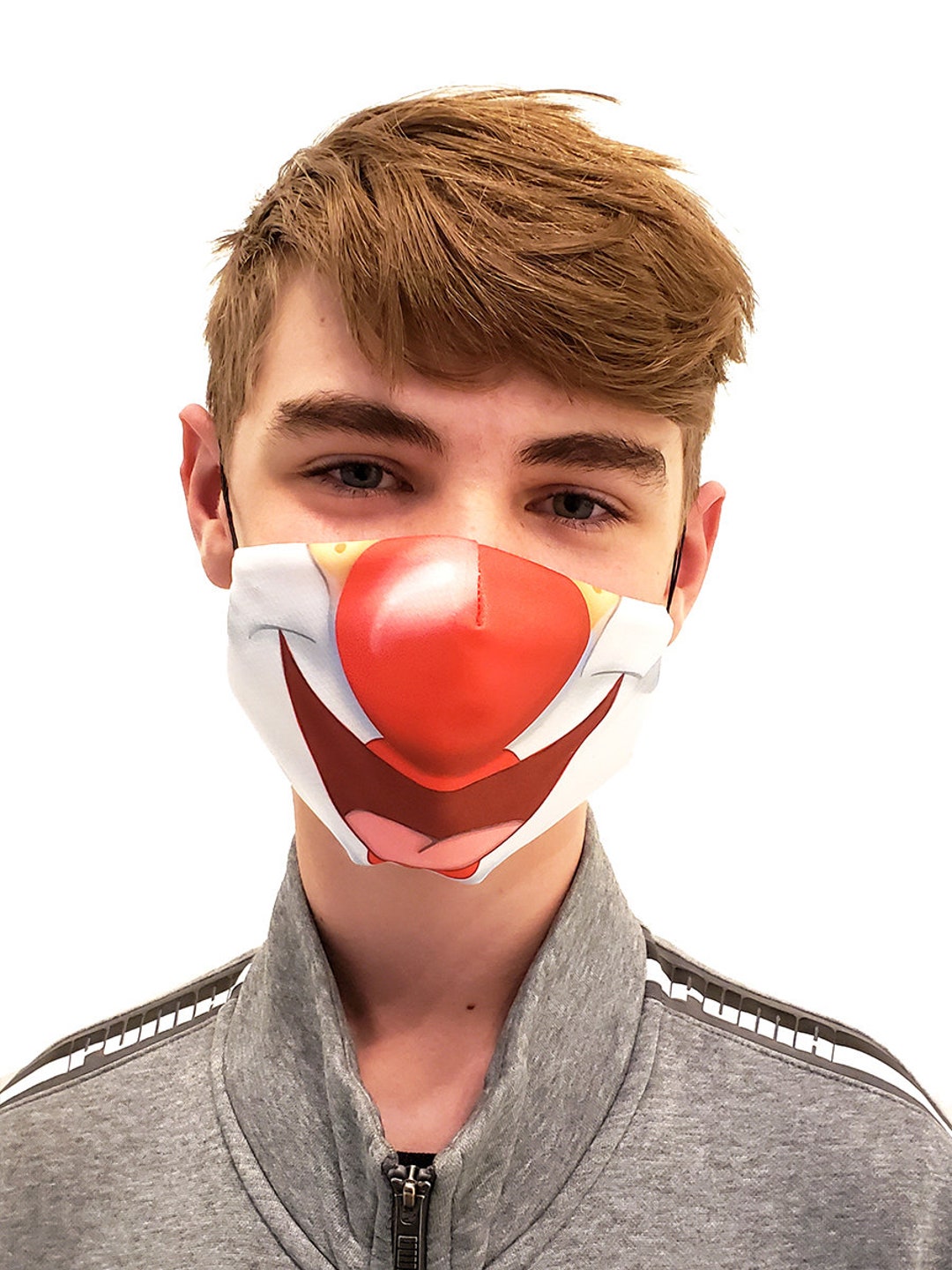 Fun Clown Face Mask/ Face Guard - Etsy