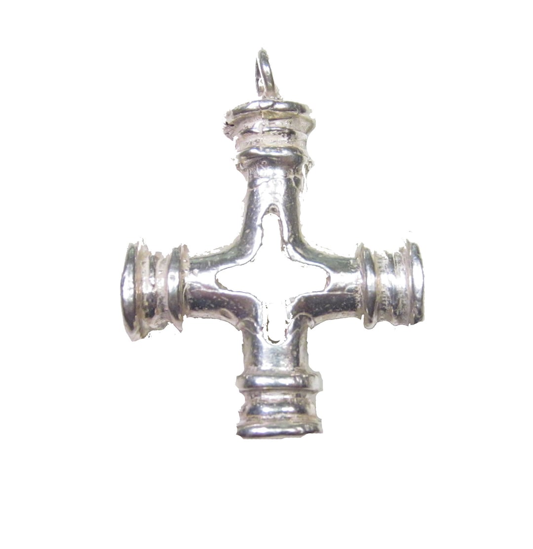 Sterling Silver Viking Cross - Etsy