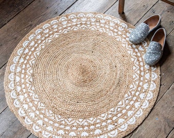 Round Boho Rug | Etsy