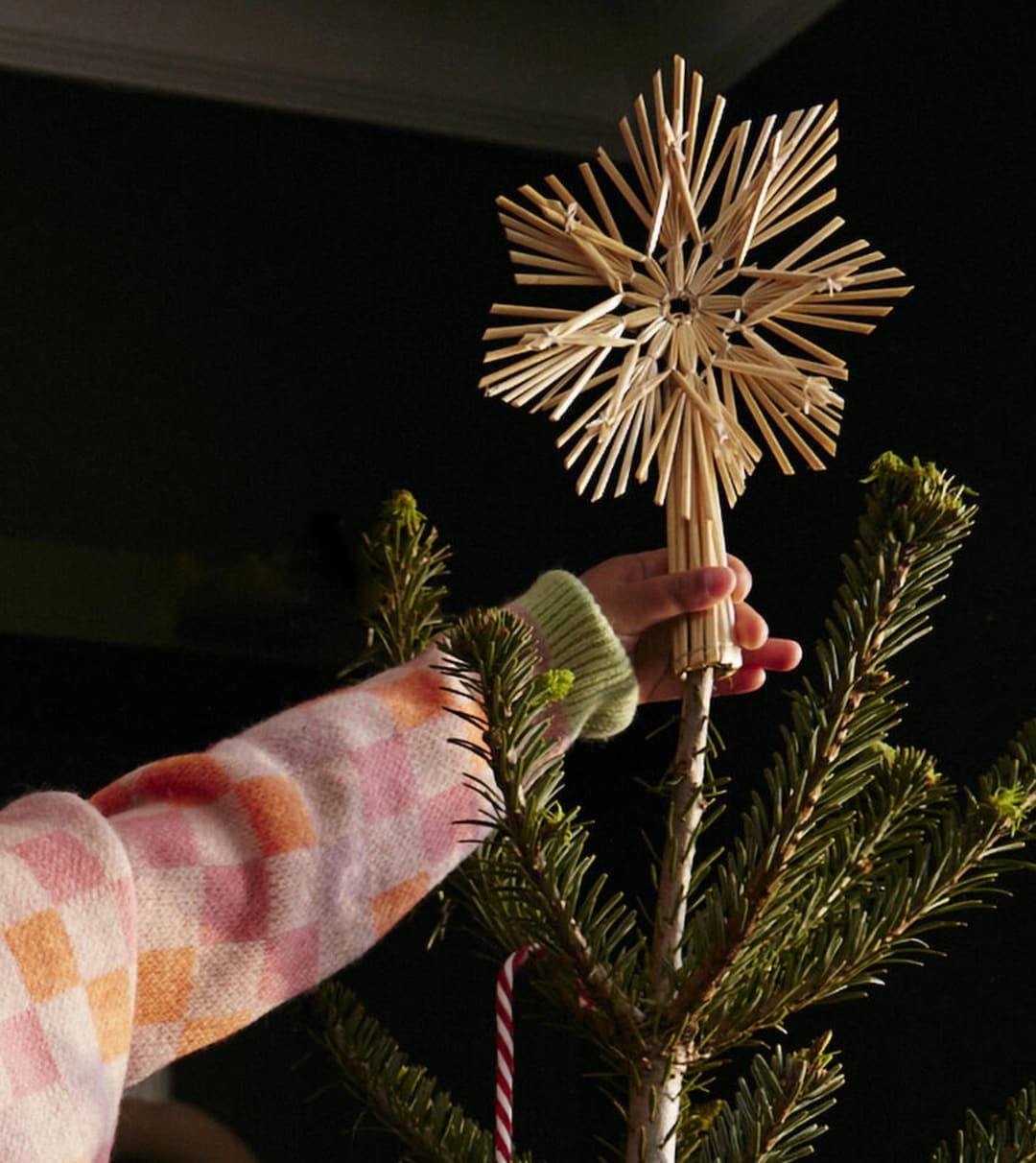 Wheat Straw Star Tree Topper- Stunning Design-fits All Trees- Tree ...