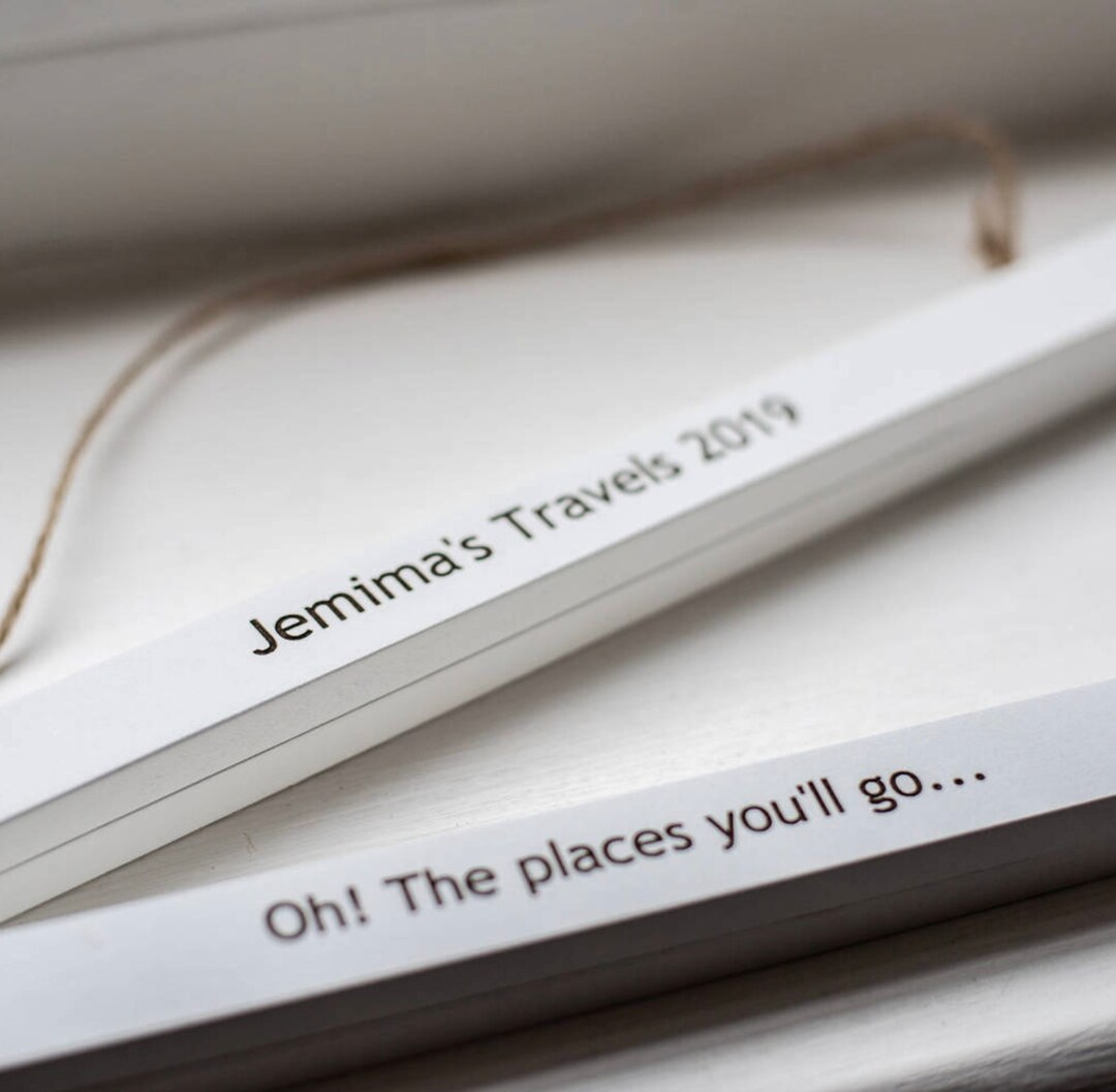 Personalised Magnetic Print Hanger- Customised Frame- Easy Hang- White ...