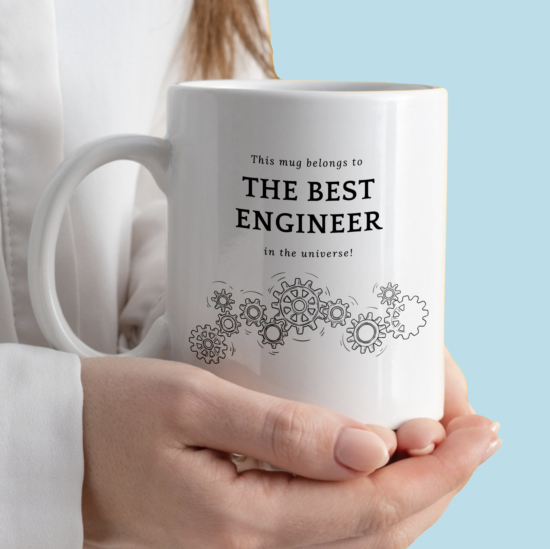 Best Engineer Ceramic Mug – Unique Gift, Personalized Option - Etsy