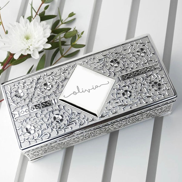 Silver Box - Etsy
