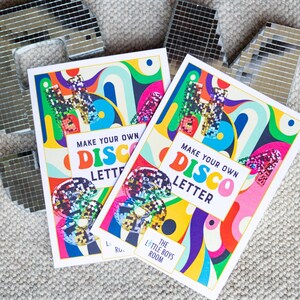 DIY Mirror Disco Number Kit - 70s Retro Birthday Decor - Etsy