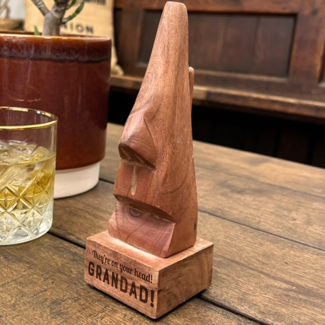 Personalised Wooden Specs Holder - Custom Made Father's Day Gift ...