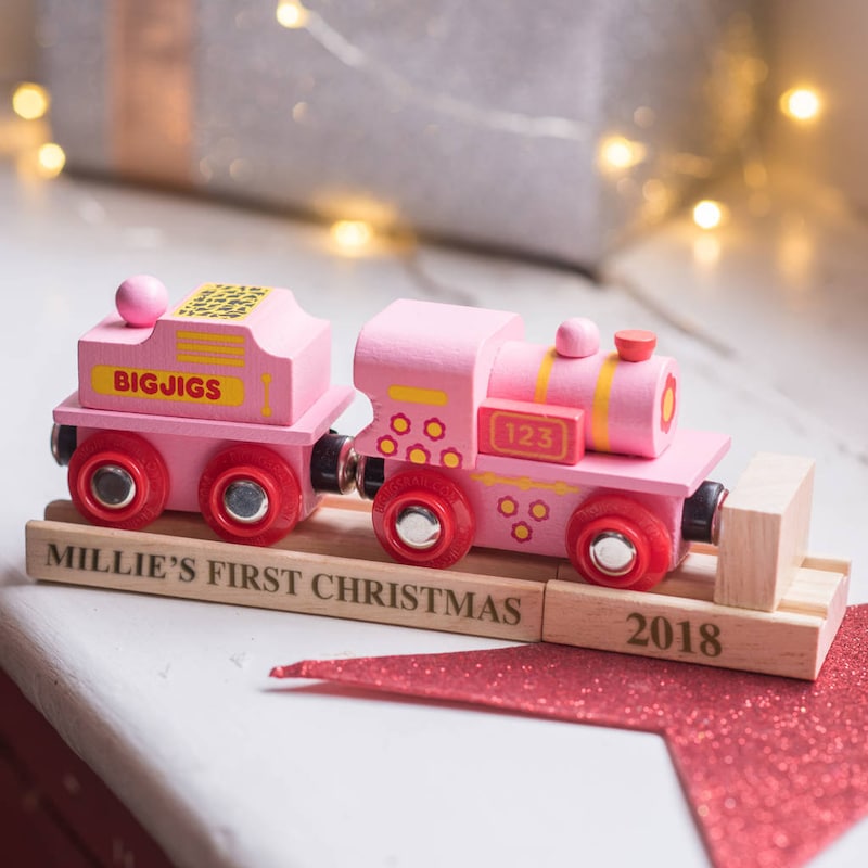 Pink Train - Etsy