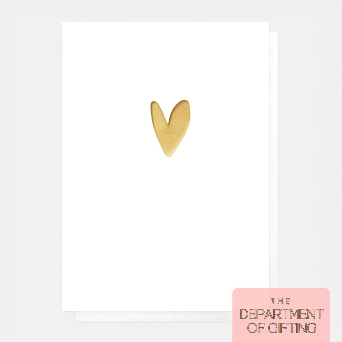 Gold Heart Embossed Gift Wrap: Luxury FSC Certified Paper- Matching ...