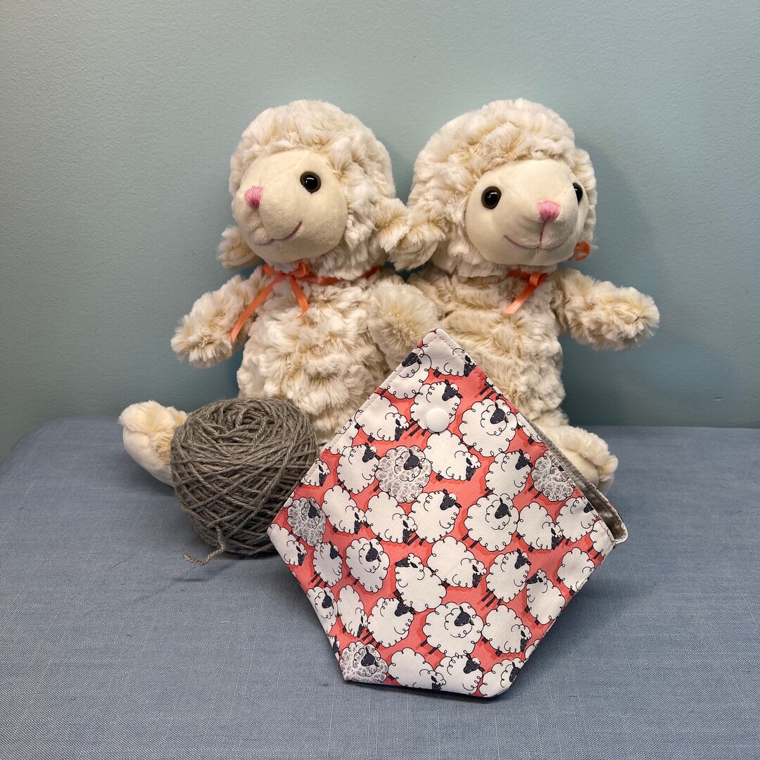 Large Yarn Keeper - Bento Style Yarn Holder - Sheep Print - Etsy