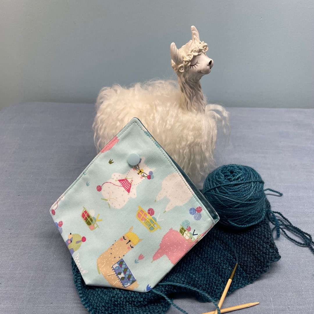 Yarn Keeper Bento Style Yarn Bowl Llama Print - Etsy