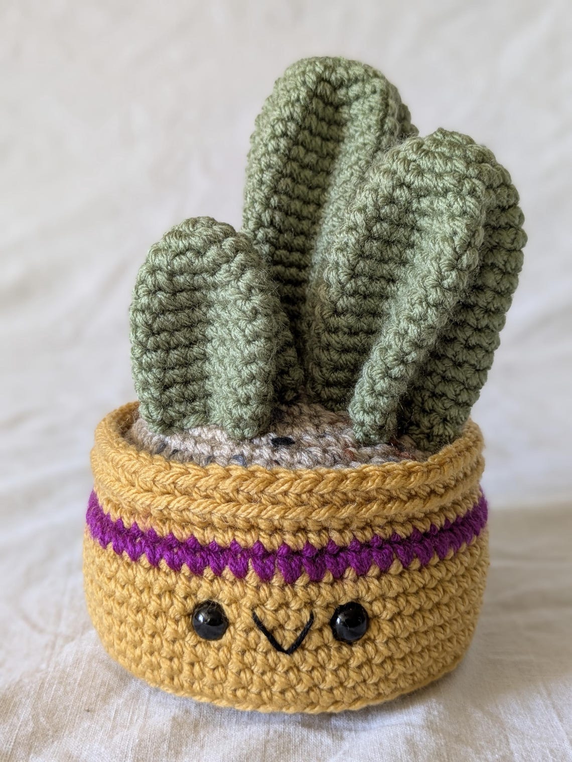 Crochet Mexican Fence Post Cactus, Completed, Handmade - Etsy