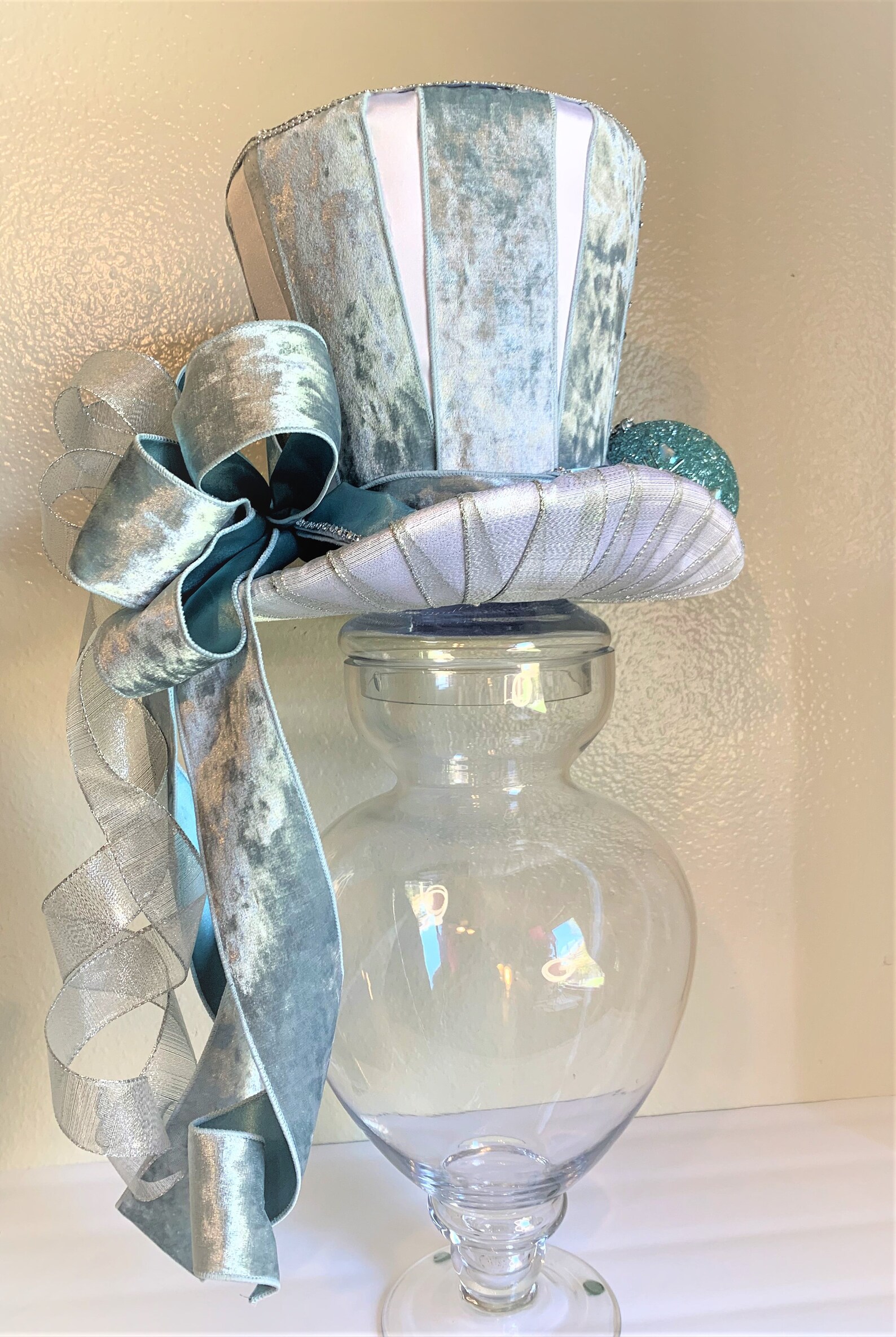 Christmas Tree Decoration Kit Custom Tree Topper Top Hat and - Etsy