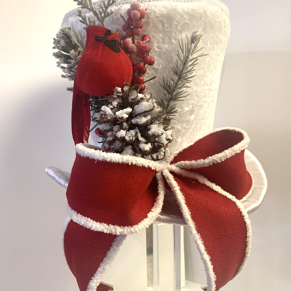 Top Hat Tree Topper - Etsy