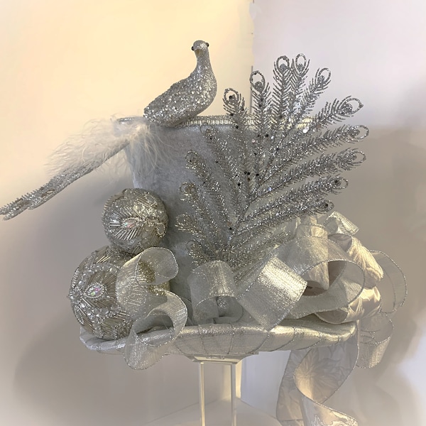 Peacock Christmas Tree Topper - Etsy
