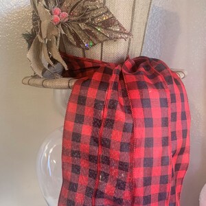 Burlap Tree Topper, Rustic Tree Topper Top Hat, Country Christmas Tree ...