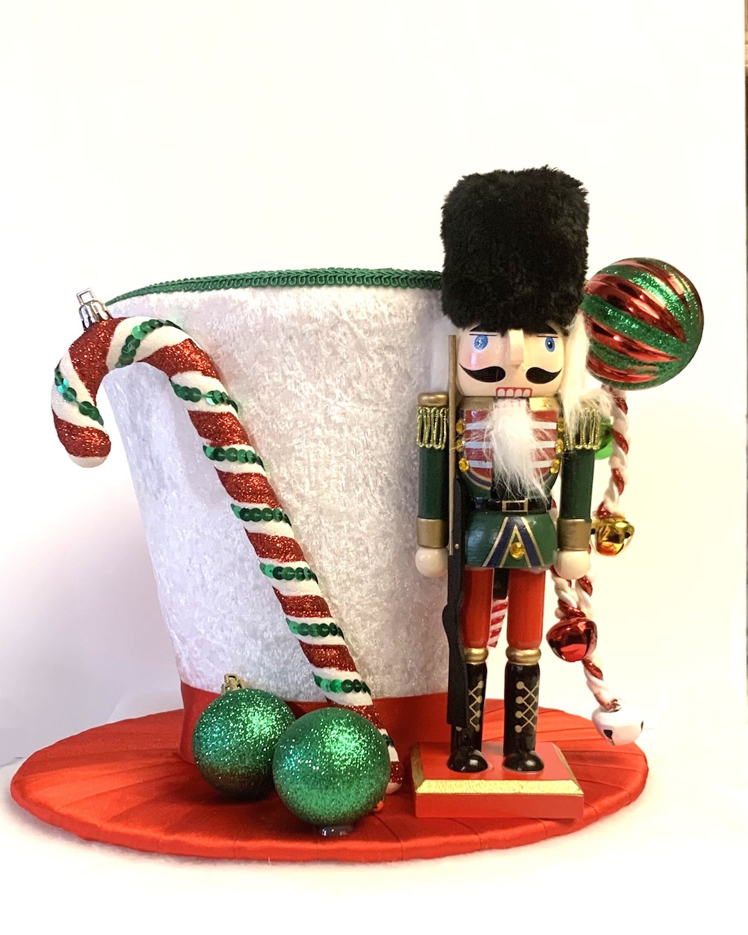 Nutcracker Tree Topper, Nutcracker Top Hat, Nutcracker Centerpiece - Etsy