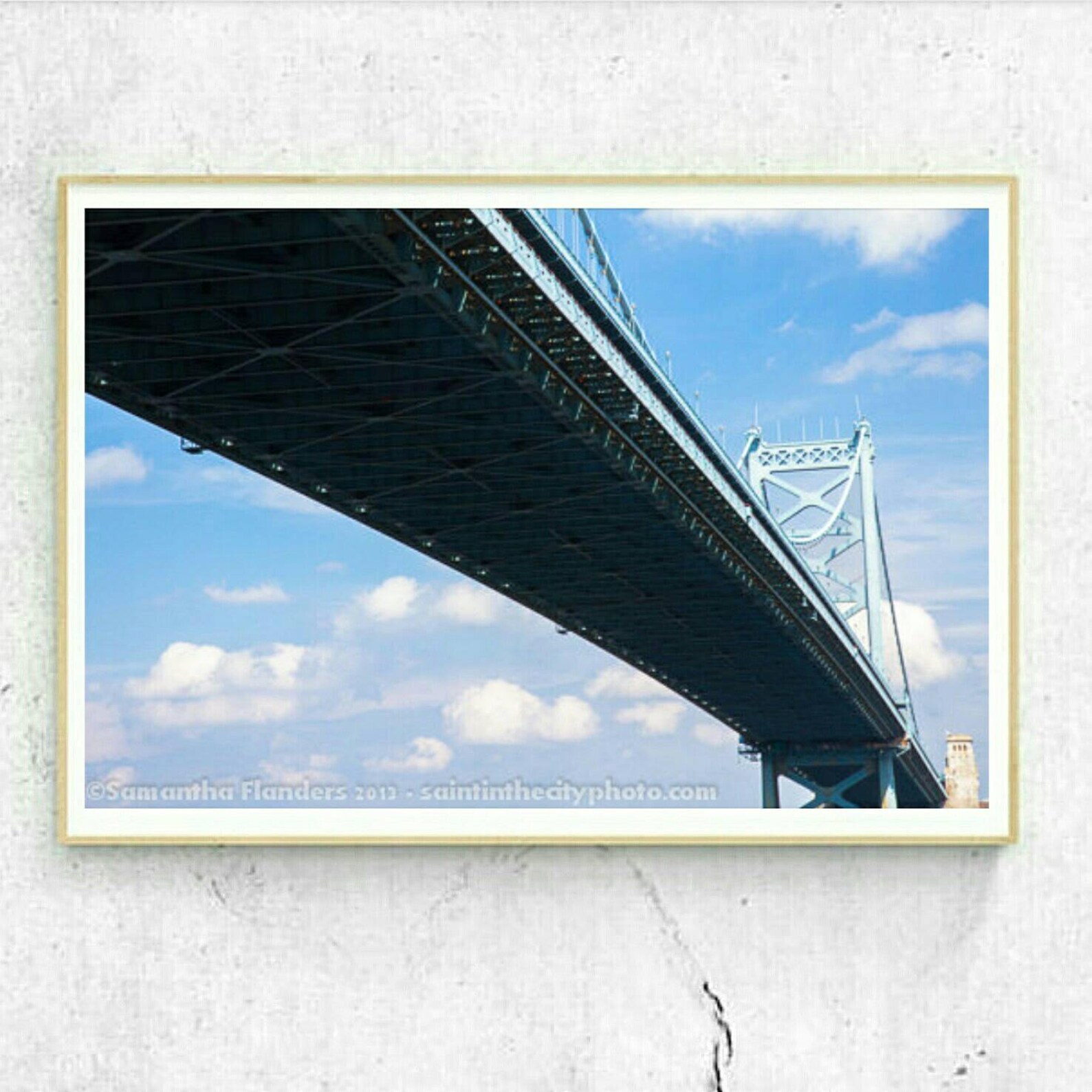 Ben Franklin Bridge, Philadelphia Wall Art, Philadelphia Skyline ...