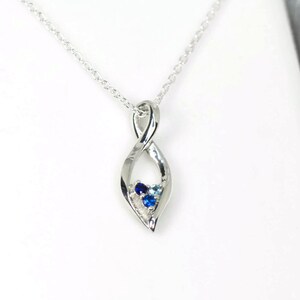 Personalized Small Freeform Infinity Family Mother's Pendant or ...