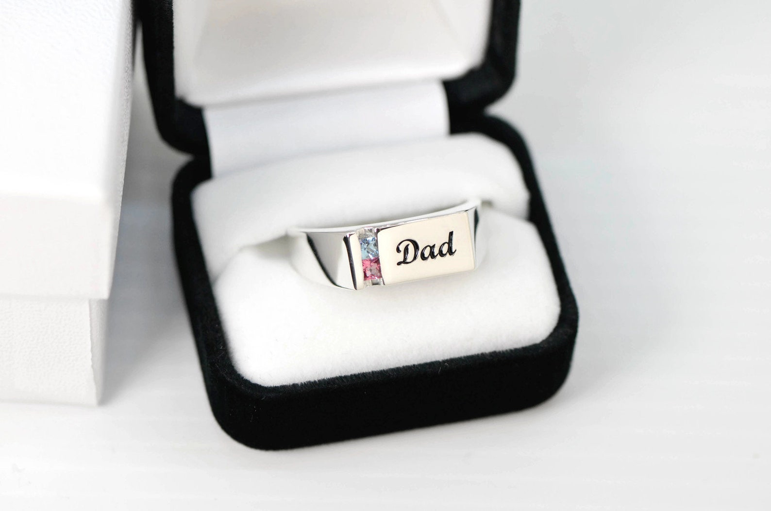 Men's Personalized Birthstone Father's Grandfather's Family Ring ...