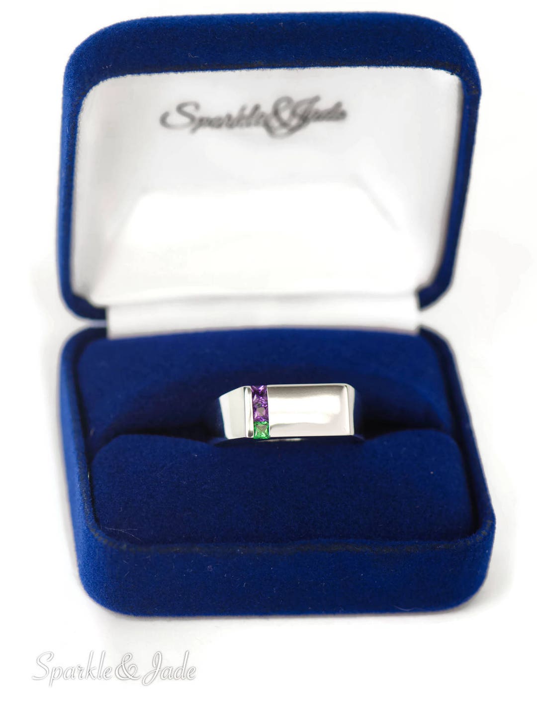 Men's Personalized Birthstone Father's Grandfather's Family Ring ...