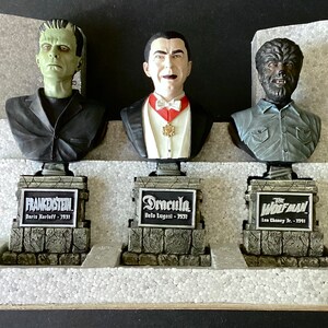 Frankenstein, Dracula, the Wolfman, the Monster Legacy DVD Gift Set - Etsy