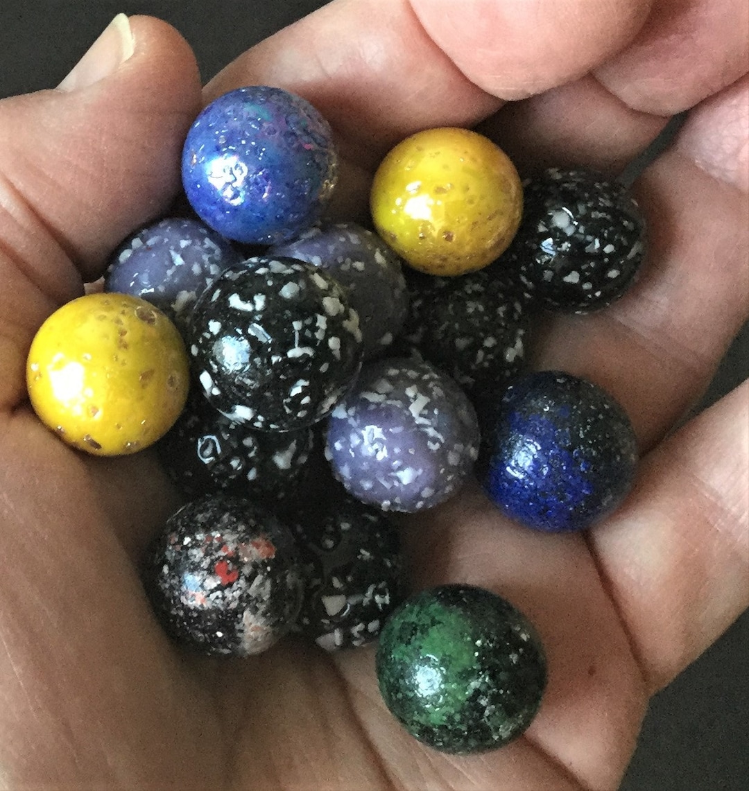 Vintage Galaxy Style Target Marbles - Etsy