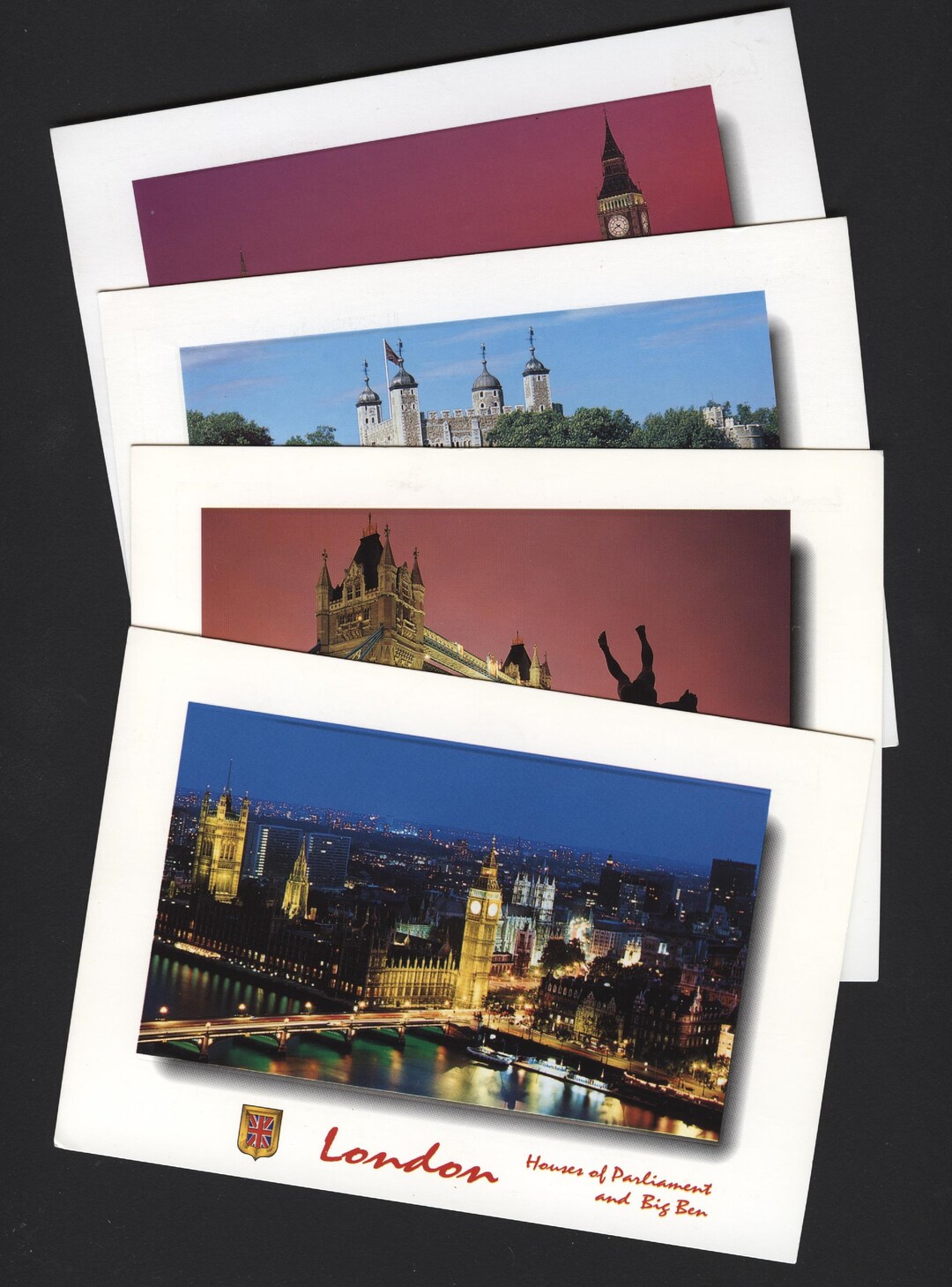 Vintage London Post Cards, Tower of London, Big Ben, Houses of ...