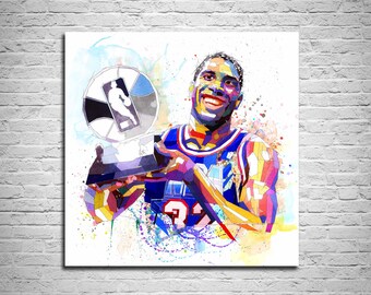 Magic Johnson Poster - Etsy