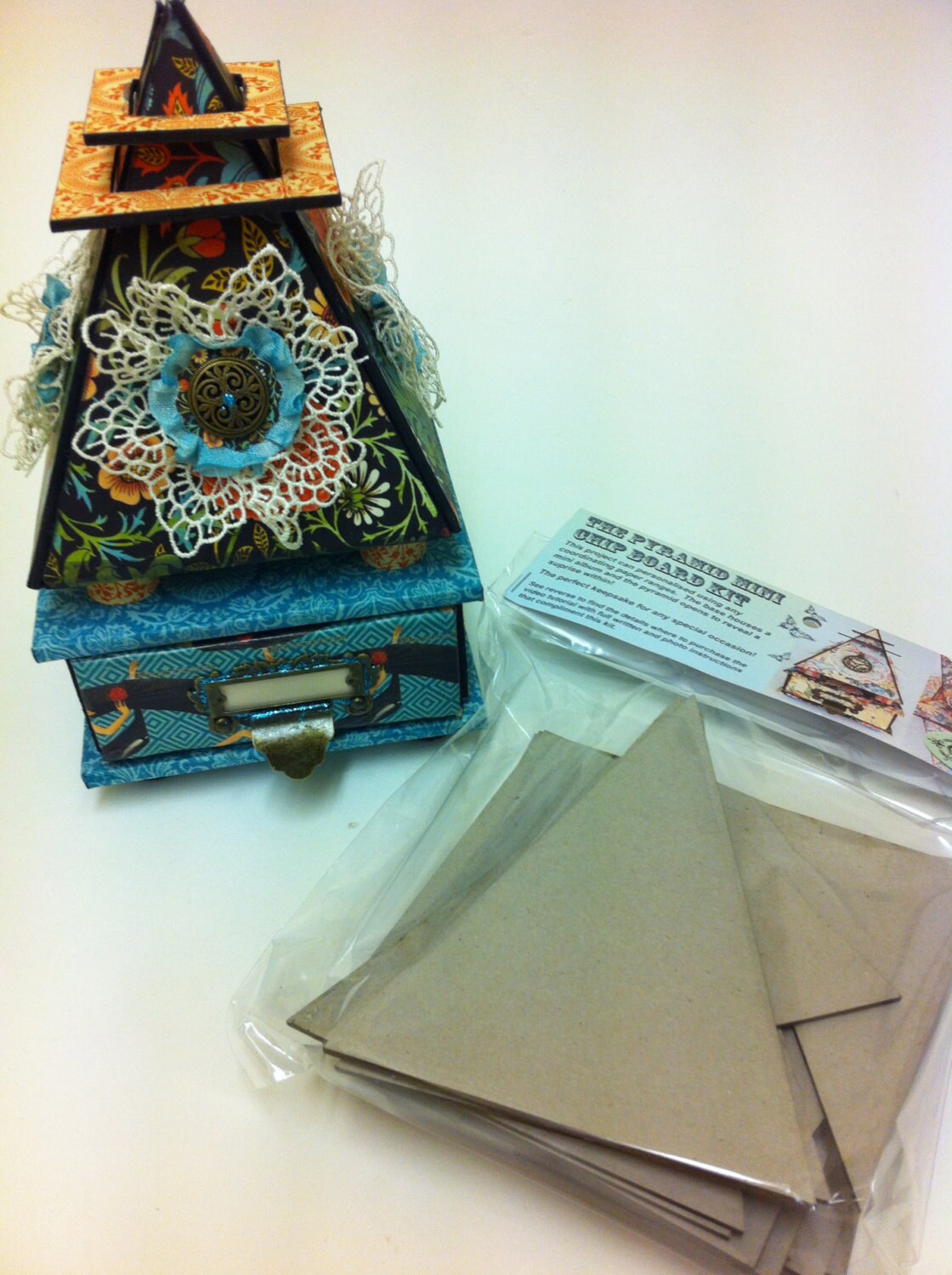 The Pyramid Mini Chipboard Kits - Etsy