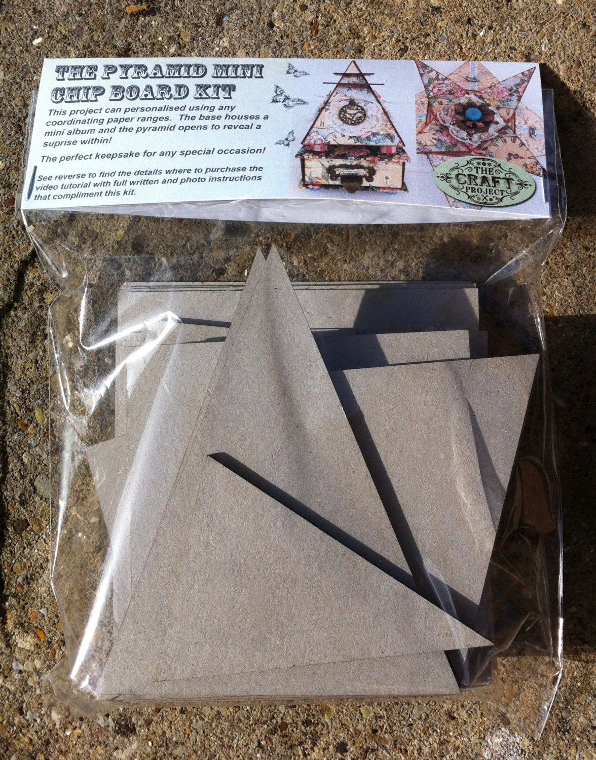 The Pyramid Mini Chipboard Kits - Etsy