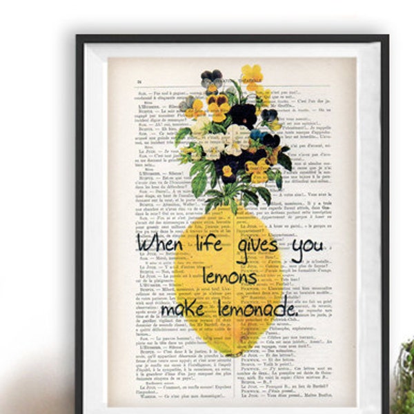When Life Gives You - Etsy