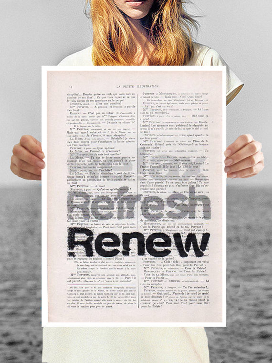 Relax Refresh Renewrelax Poster Inspirational Gift Print - Etsy