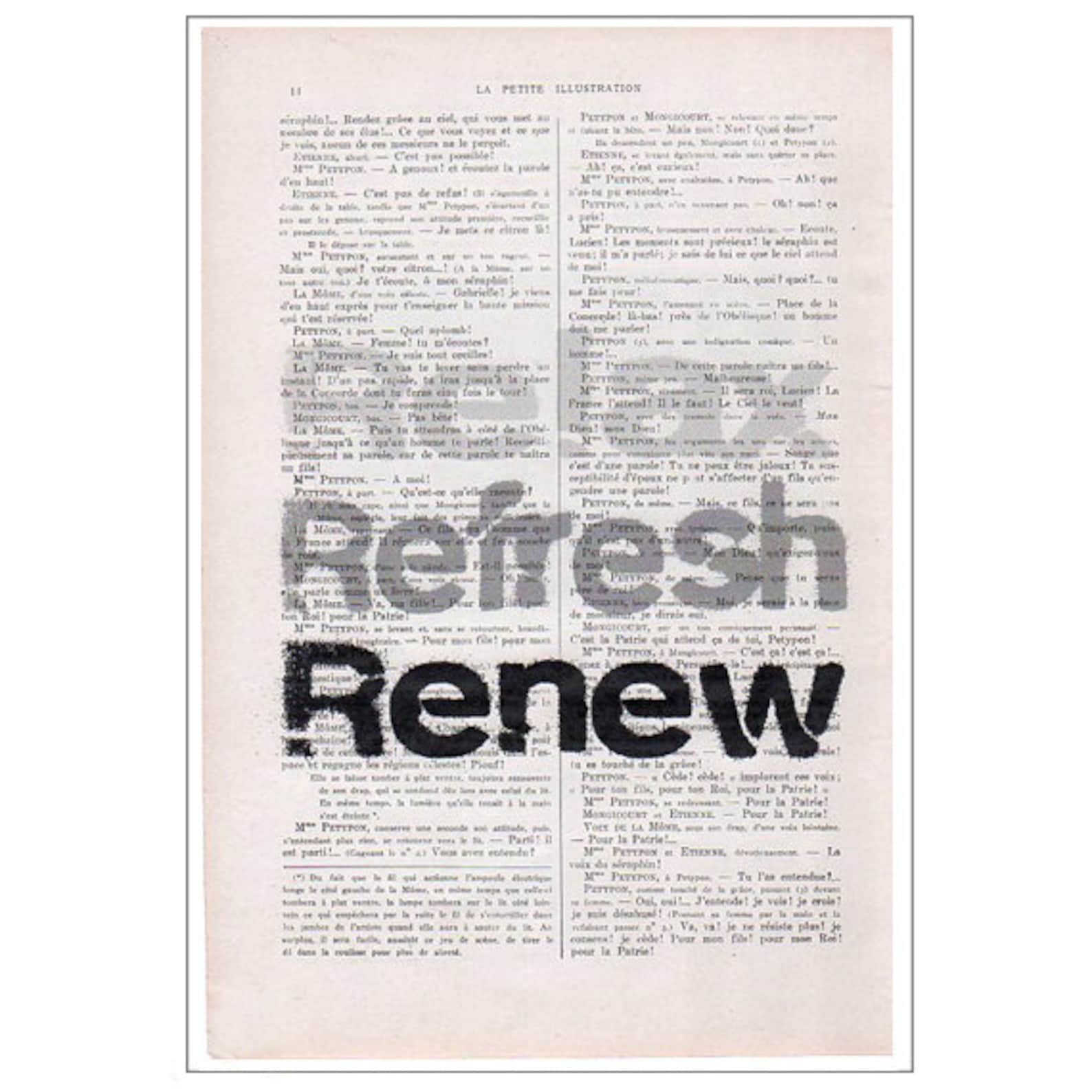 Relax Refresh Renewrelax Poster Inspirational Gift Print - Etsy