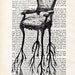 Gothic Chair Print, Goth Roots Print, Weird Art, Gothic Art, Goth Art ...