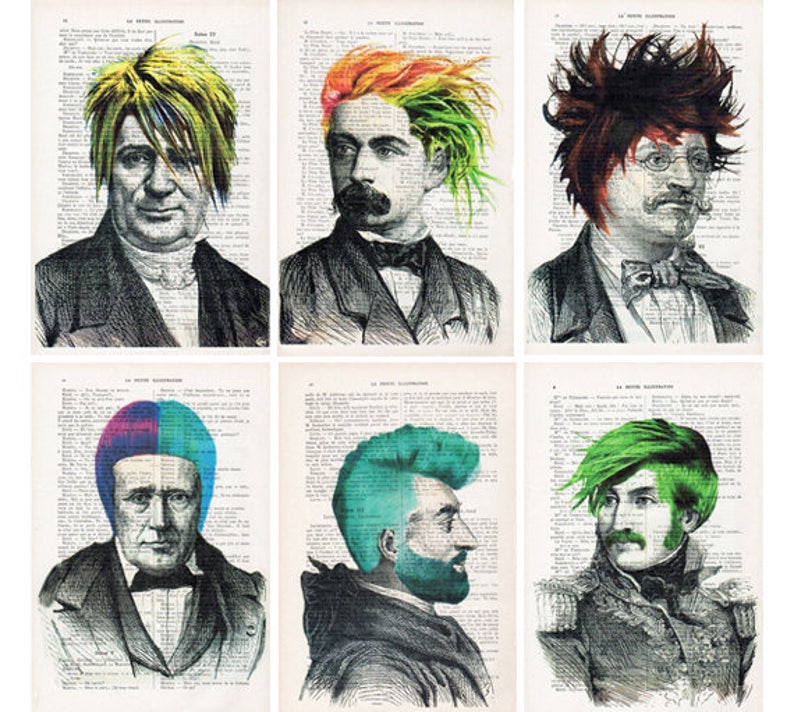 Hair Print Hairdresser Print Barberbarber Shop Barber - Etsy