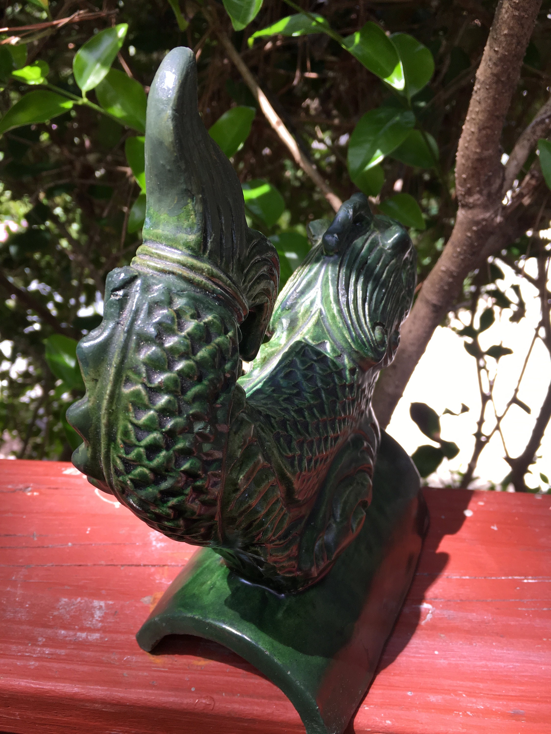 Antique Chinese Porcelain Fish - Etsy