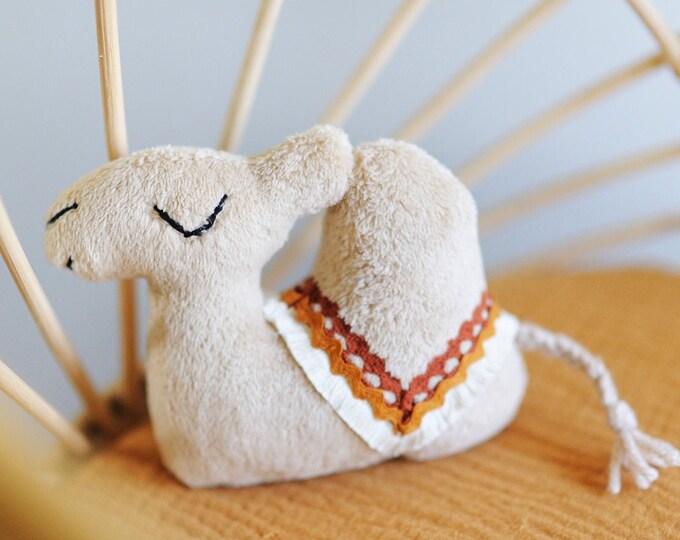 Cuddly Baby Camel Sensory Rattle Toy Camel Camel Toy Camel - Etsy