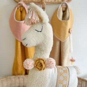 Llama Soft Toy, Llama Toy, Llama Nursery, Llama Nursery Decor, Boho ...
