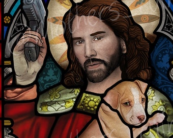 John Wick Glass Art - Etsy